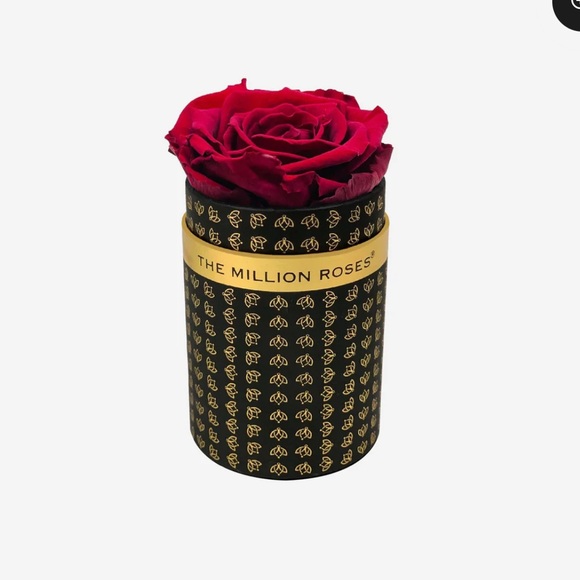 the Million Roses | Accents | The Million Roses Black Monogram Box With ...